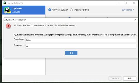 Pycharm JetBrains Account Connection Error Network Is Unreachable Connect Stack Overflow