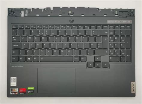LENOVO LEGION 5 15ARH05 Keyboard Palmrest Top Cover UK Grey Backlit 5CB0Z27672 123 20 PicClick UK