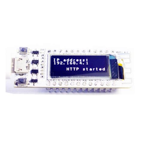 Esp8266 Wifi Chip 091 Inch Oled Cp2014 32mb Flash Esp 8266 Module