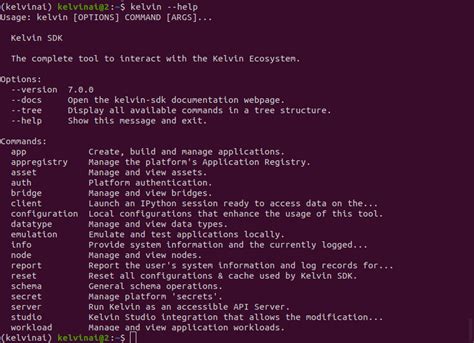 Gsg Kelvin Sdk Kelvin Documentation