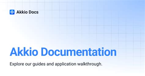Akkio Documentation Akkio Docs Akkio Documentation Akkio Docs