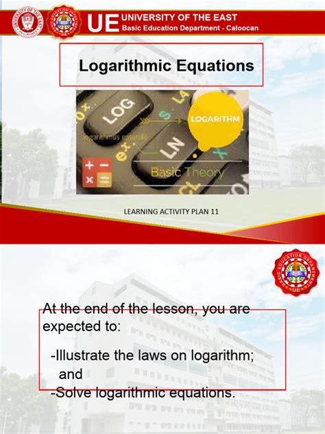 Wlp11 Logarithm Pdf Logarithm Exponentiation