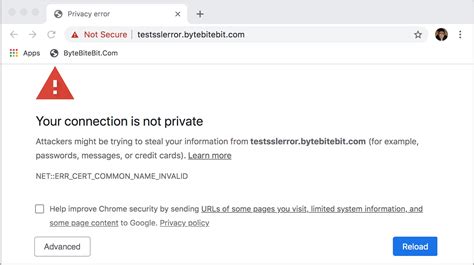 How To Allow Not Secure Site In Chrome