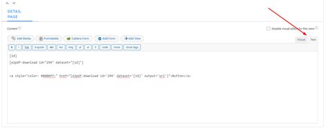 overriding the download link styles help desk e2pdf export pdf