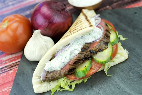 Grilled Steak Flatbread Sandwich Unc Dairy