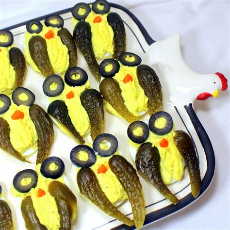 52 Ways To Cook Hooters Owl Deviled Eggs