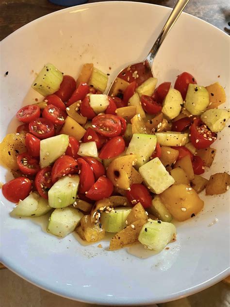 Tomato Cucumber Salad