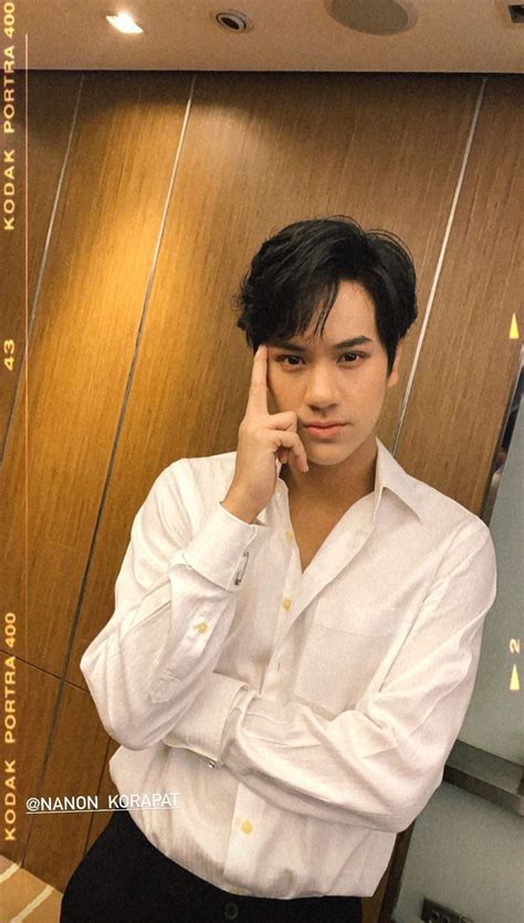 Nanon Korapat Instagram Nanonkorapat Thai Actor Gambar Pacar