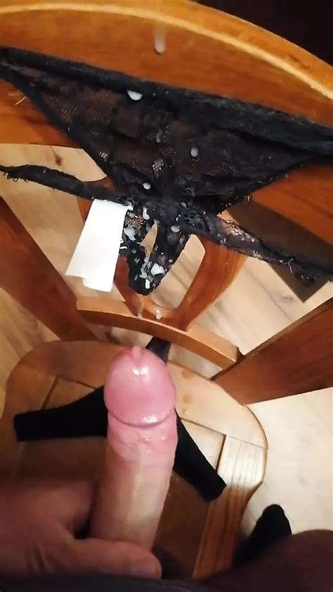 Cum On Users Wife Panty Thong Dirty Cumshot Pantie Wank Xhamster