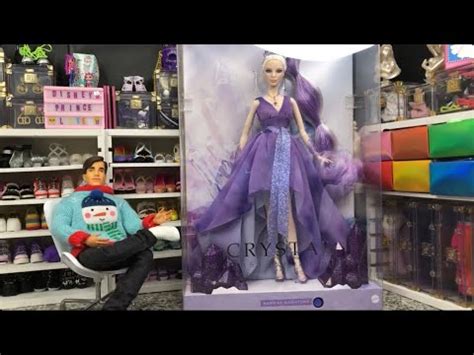 Barbie Crystal Fantasy Amethyst Doll Unboxing And Review Youtube