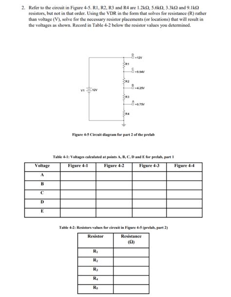 Solved 2 Refer To The Circuit In Figure 4 5 Ri R2 R3 And