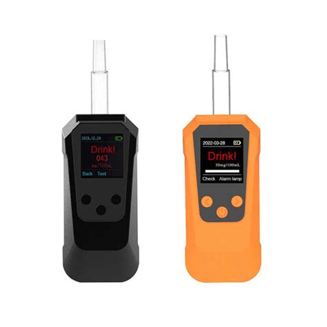 High Accuracy Portable Electrochemical Transducer With Bluetooth Printer Digital Alcohol Tester