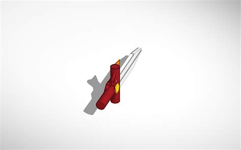 3d Design Roblox Islands Opal Sword Tinkercad