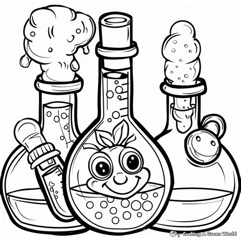 Chemistry Coloring Pages Free And Printable