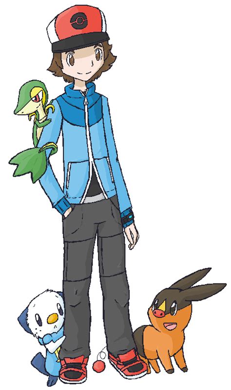 Pokemon Bw Trainer By Frosti Kat On Deviantart