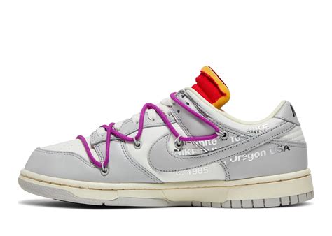 Nike Dunk Low Off White Lot 45 Dm1602 101 Sneaker Baker