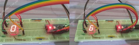 Interfacing 7 Segment Display With Arduino Nano