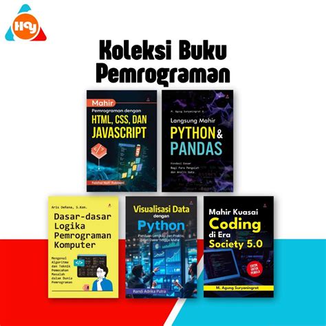 Jual Buku Pemrograman Mahir Kuasai Codingvisualisasi Datalogika Pemrogramanpython And Pandas