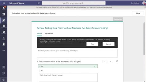 Microsoft Forms And Feedback Mr Bailey Digital Learning
