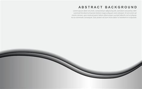 Premium Vector Vector Background Of Curves Overlapping Paper Layers On White Space For Text