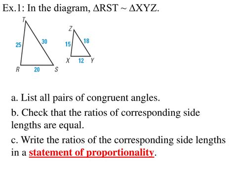 ppt chapter 6 3 notes use similar polygons powerpoint presentation
