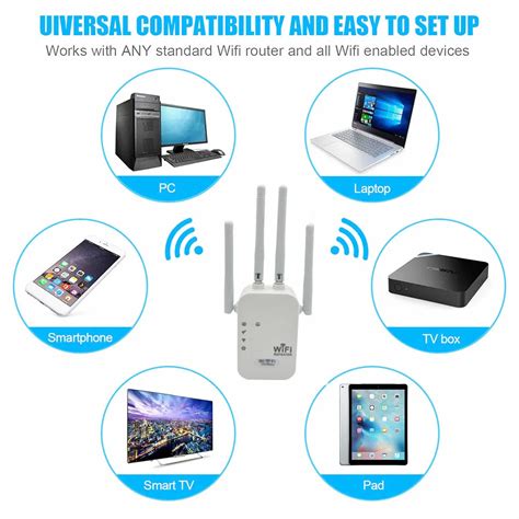 Huastlink WPS Easy Setup Wifi Range Extender Mbps