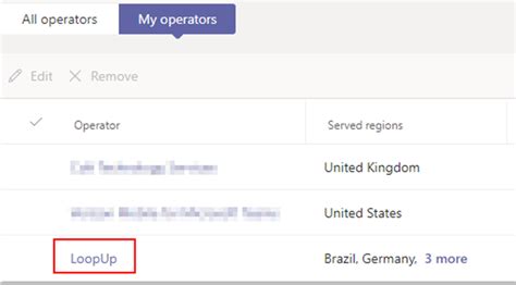 Give Operator Connect Consent Loopup Knowledge Base