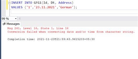 Conversion Failed Troubleshooting Date And Time Conversion Issues In Sql Server