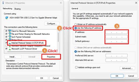 Motion Extractor Network Connection Settings