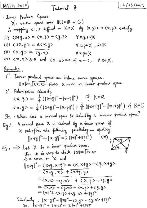 Tutorial Functional Analysis Studocu