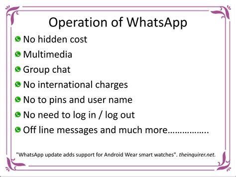 Whatsapp PPT Presentation PPTX