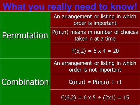 Lesson 12 7 Pages Permutations And Combinations Ppt Download