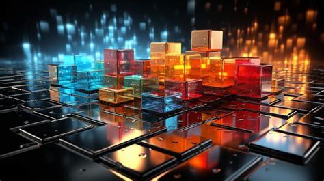 Premium Ai Image This Dynamic Digital Artwork Embodies The Spirit Of A Futuristic World Where