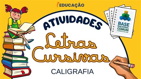 Atividades Em Letra Cursiva Com Pdf Gratuito