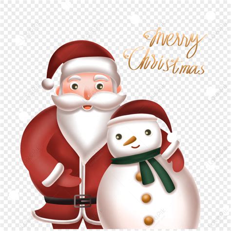 귀여운 크리스마스 일러스트 요소 만화장식빨간클로스 Png 일러스트 무료 다운로드 Lovepik