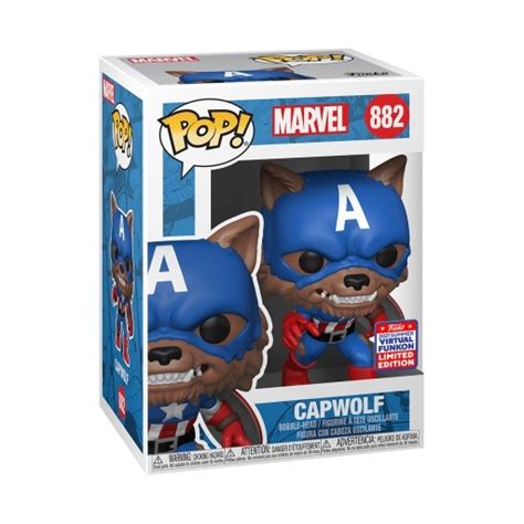 Funko Pop Capwolf Marvel Comics 882