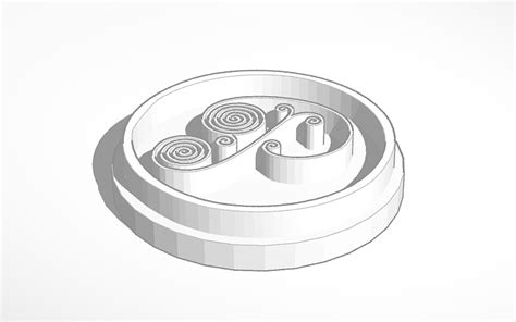 3d design p checker tinkercad