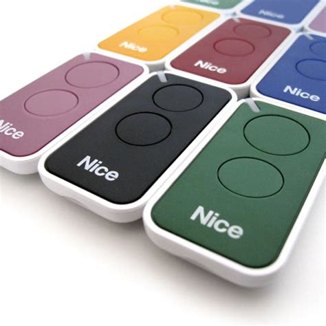 Nice INTI Button Remote Control EasyGates Co Uk