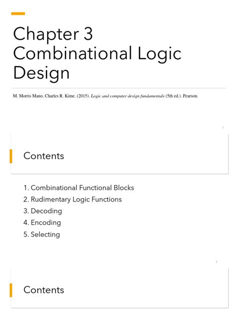 Chapter 3 Combinationallogicdesign Pdf Subtraction Computer Engineering