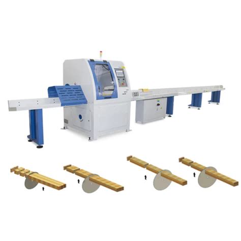 Automatic Electric Optimizing Wood Cutting Off Saw Machine China Wood