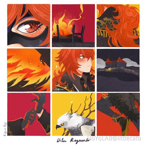 Diluc And Kayea Genshin Impact Hoyolab