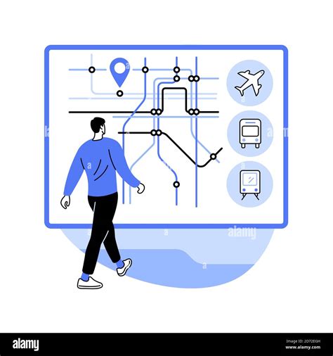 Transport Network Abstract Concept Vector Illustration Stock Vector Image And Art Alamy