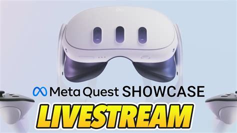 Lets Watch The Metaquest Gaming Showcase Livestream Youtube