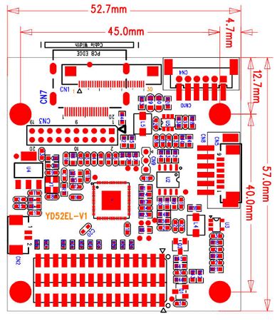 The Working Temperature Of EDP To LVDS Converter Is It Supports EDP Signal Wire