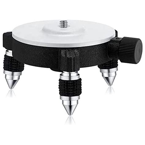 360°adjust Laser Level Adapter Rotating Base For Tripod Connector Pivoting Fine Tuning Holder