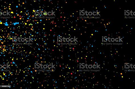 검은 배경에 초록 컬러 스플래시 그림입니다 어두운 배경에 화려한 색종이입니다 서 예 잉크 종이 랜덤 패턴 배경 색상에서에 드롭 거리에 대한 스톡 벡터 아트 및 기타 이미지