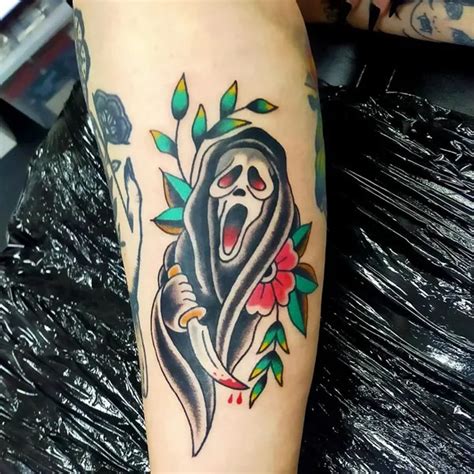109 Thrilling Ghostface Tattoo Ideas For 2024