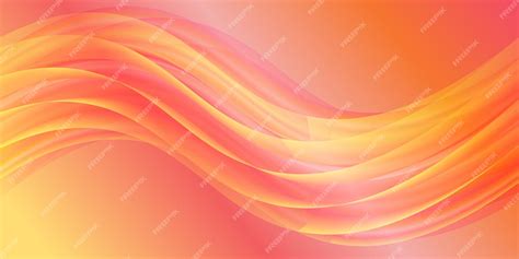 Premium Vector Modern Abstract Colorful Wave Shape Background Design