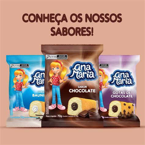 Bolinho Ana Maria Chocolate 70g Comper
